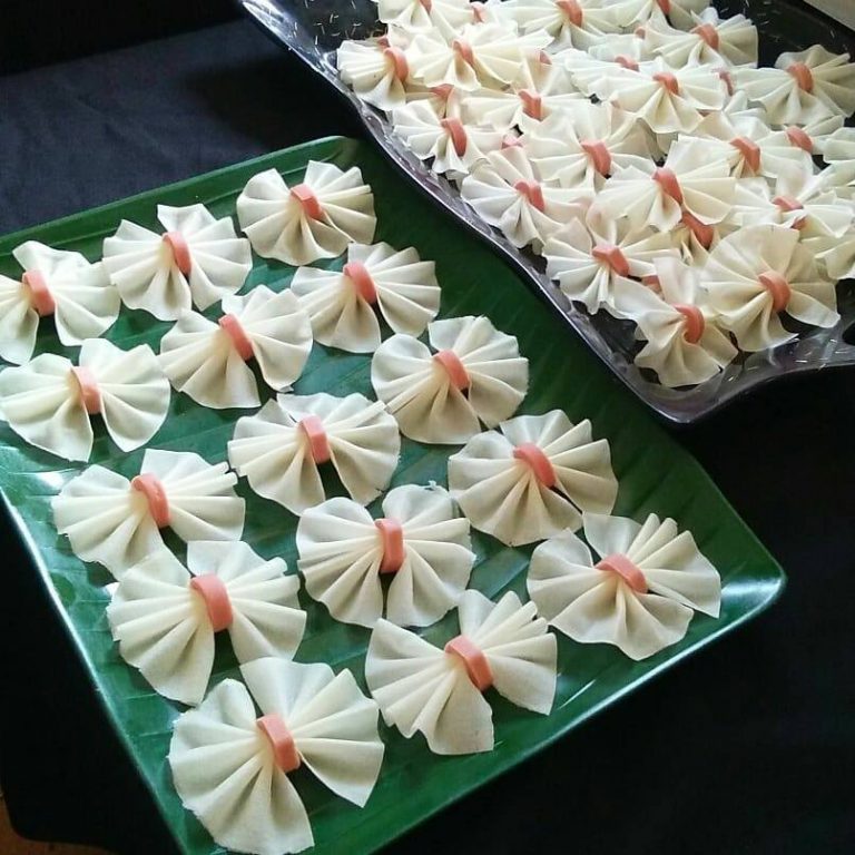 Cara-Cara Buat Popia Bunga Riben. Cantik & Sedap!