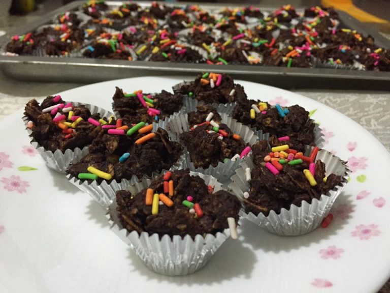 Koleksi Resipi Aneka Biskut Raya Berasaskan Cornflaskes.