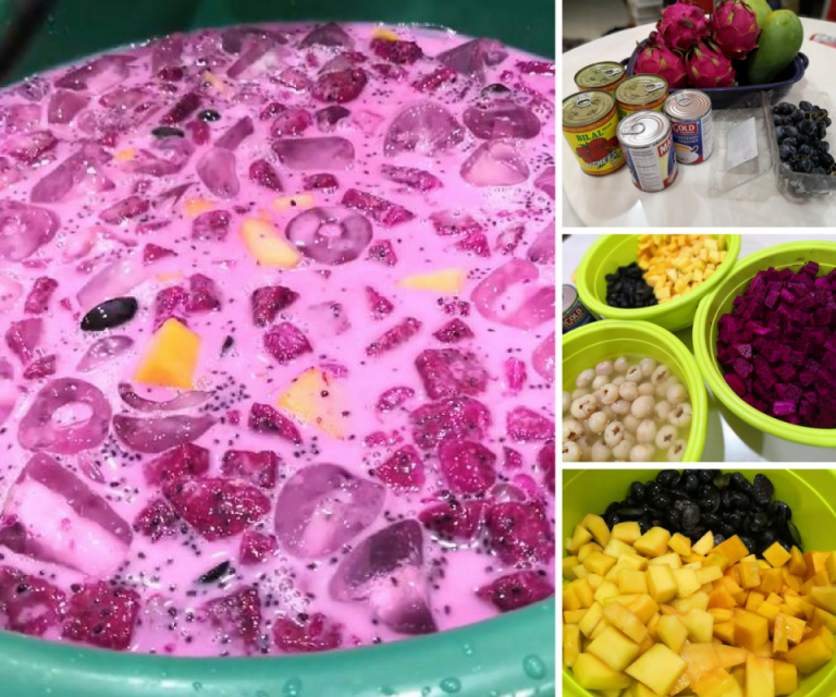 Resipi Dragon Mix Fruit. Minuman Campuran Buah-Buahan Segar Untuk ...