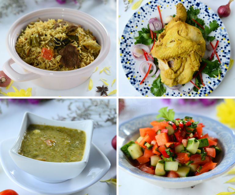 Koleksi Resipi Set Nasi Bersama Lauk Mudah & Sesuai Disajikan Di Aidiladha