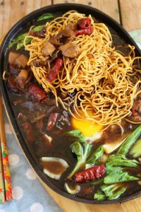 Resipi Sizzling Yee Mee Homemade Tanpa Guna Hot Plate.