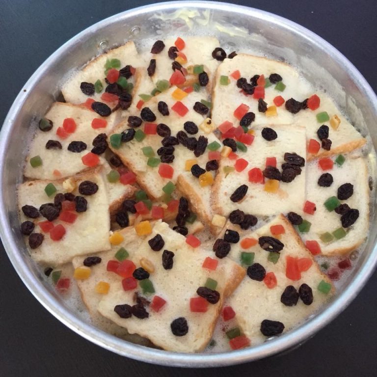 Resipi Puding Roti Sos Kastard Paling Mudah & Sedap.