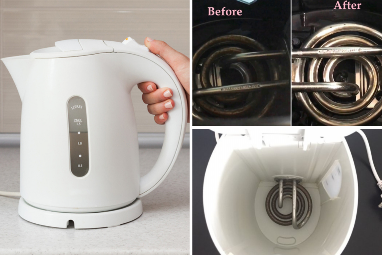 Cara Bersihkan Kesan Karat Air Pada Cerek Elektrik