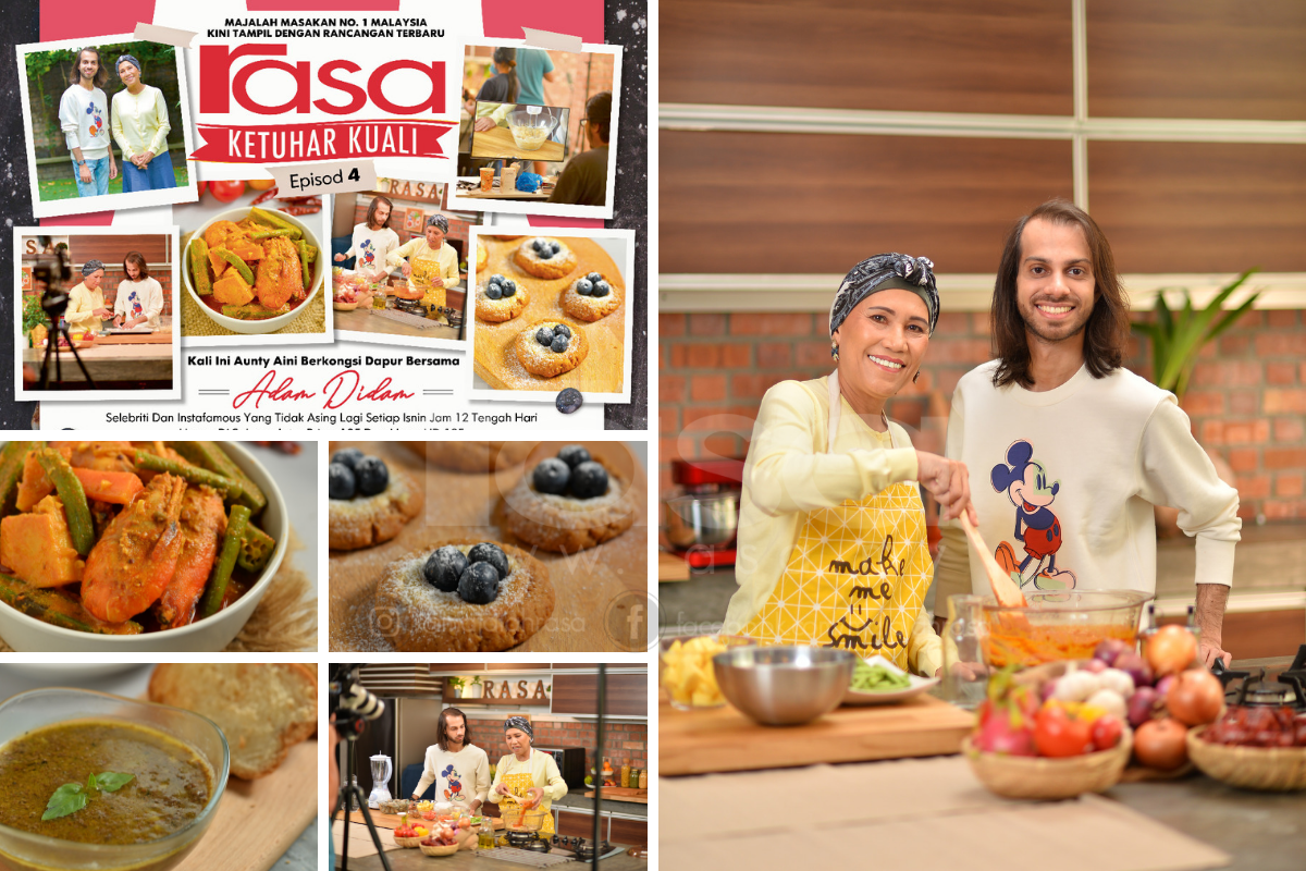 Adam & Aunty Aini Kongsi 3 Lagi Resipi Istimewa Dalam Episod 4 Rasa ...