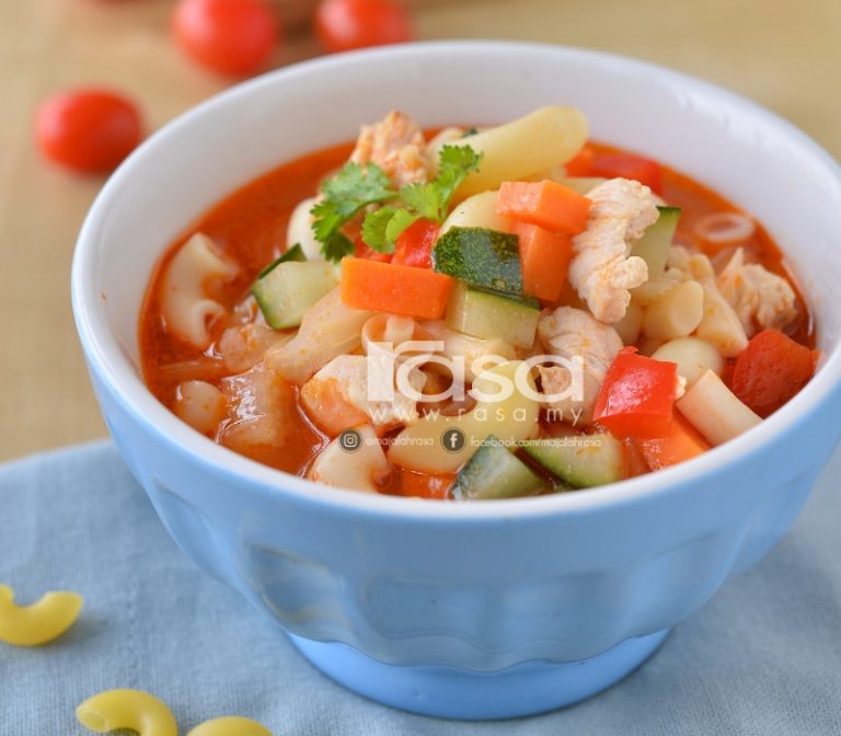 Koleksi 8 Menu Sup Sedap, Murah & Senang Masak.