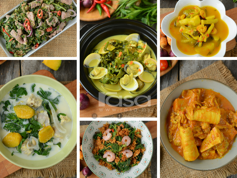 Menu Tradisional Sayur Kampung..Haihh Sedap Tak Terkata..