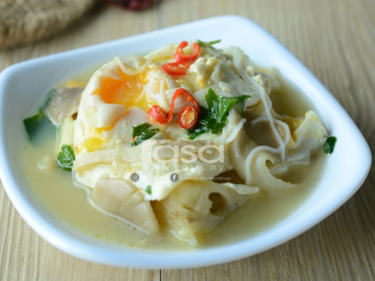 Resipi Sup Telur Chinese Style. Simple, Jimat & Sangat Sedap