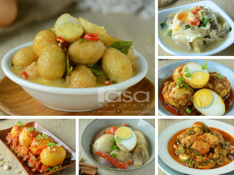 6 Idea Masak Telur, Menu Murah, Sedap & Senang.