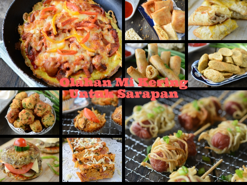 Percaya Atau Tidak! Ini 10 Idea Menu Olahan Dari Mi Kering & Mi Segera.