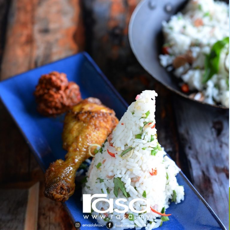 5 Resipi Set Nasi Bersama Lauk Yang Sesuai Dijadikan Juadah Pagi Raya
