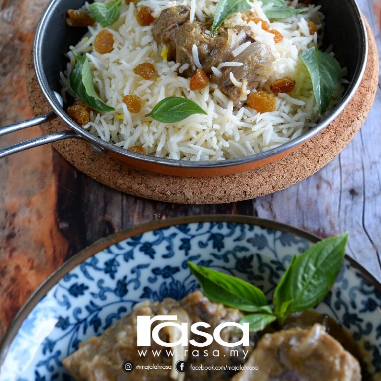 5 Resipi Set Nasi Bersama Lauk Yang Sesuai Dijadikan Juadah Pagi Raya