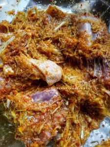 Cara Mudah Perap & Masak Ayam Berempah Yang Sedap.