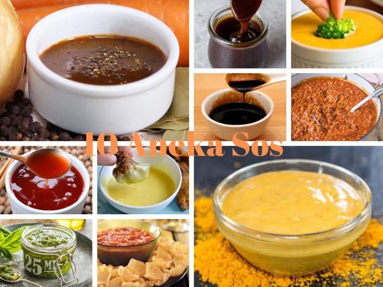 10 Jenis Sos Pencicah Ini Boleh Buat Sendiri, Mudah & Sedap.