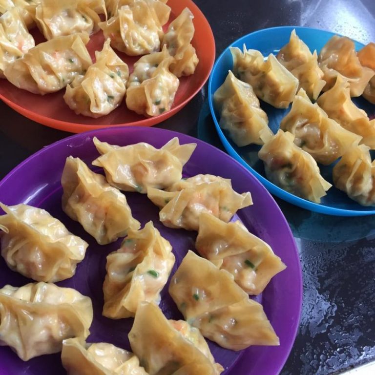 Menu Sihat Mi Wantan Kicap Dan Dumpling
