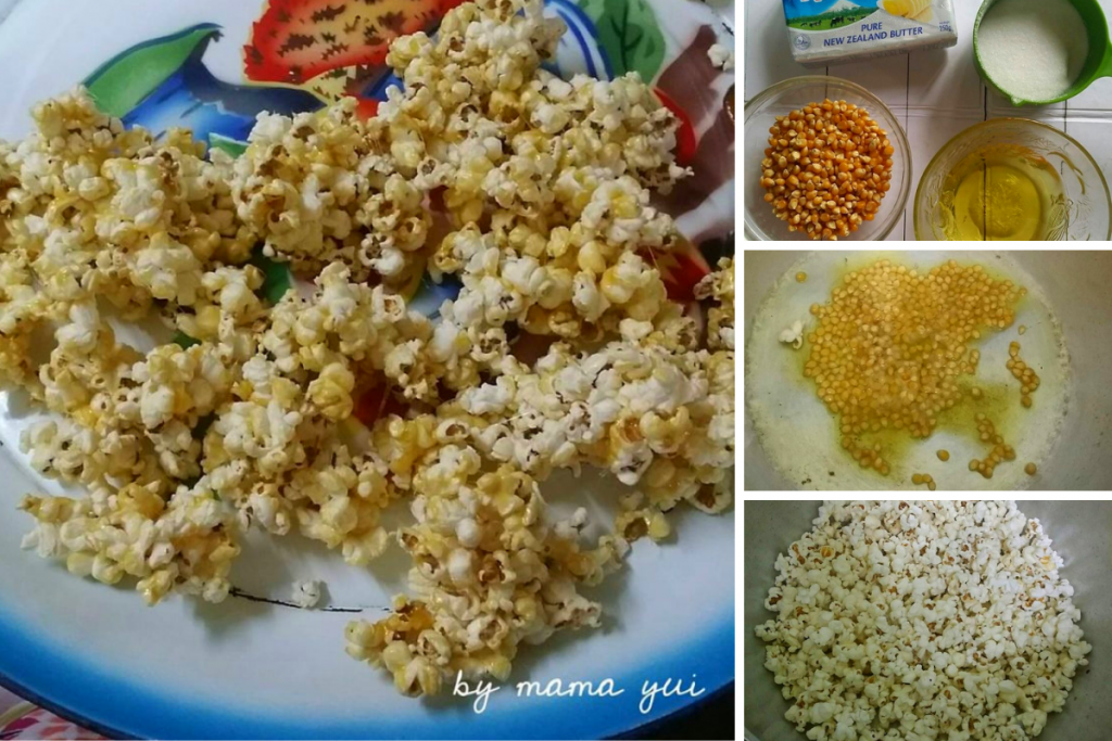 Cara Buat Popcorn Homemade Sedap Macam Jual Dekat Panggung.