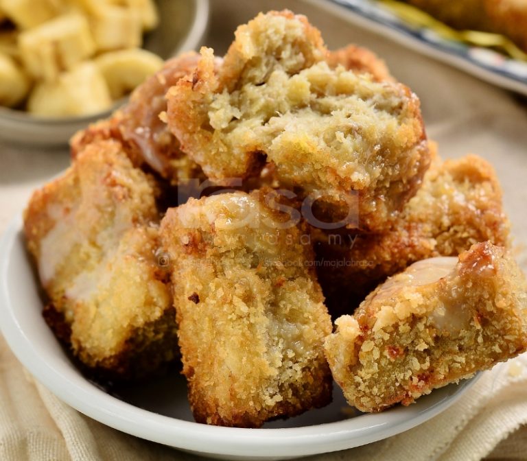 Cara Mudah Buat Jala Mas Untuk Hidangan Puding Raja.