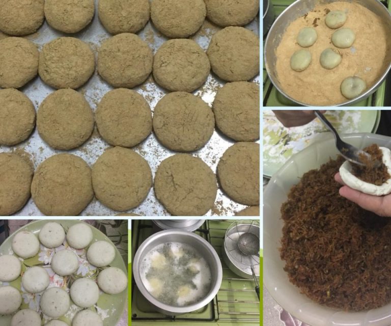 Kuih Kaswi Goyang Manja Lembut Makan Bersama Kelapa Parut