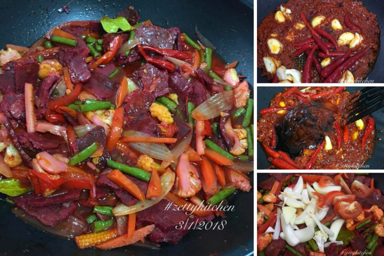 Resipi Daging Masak Merah Ala Kedai Tomyam. Mudah Je Rupanya.
