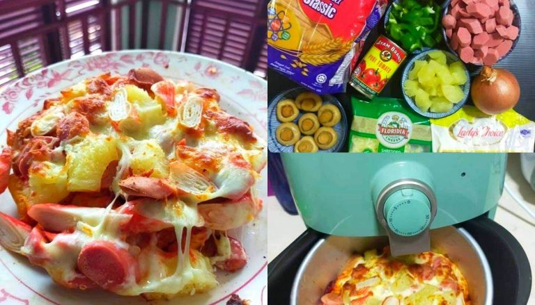 Cara Buat Pizza Homemade Guna Bahan Murah & Mudah.