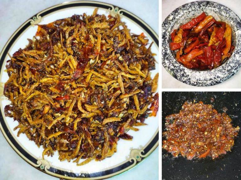 Sambal Garing Ikan Bilis Ala-Ala Che Nor, Padu Rasa Buat Ketagih Nak Makan