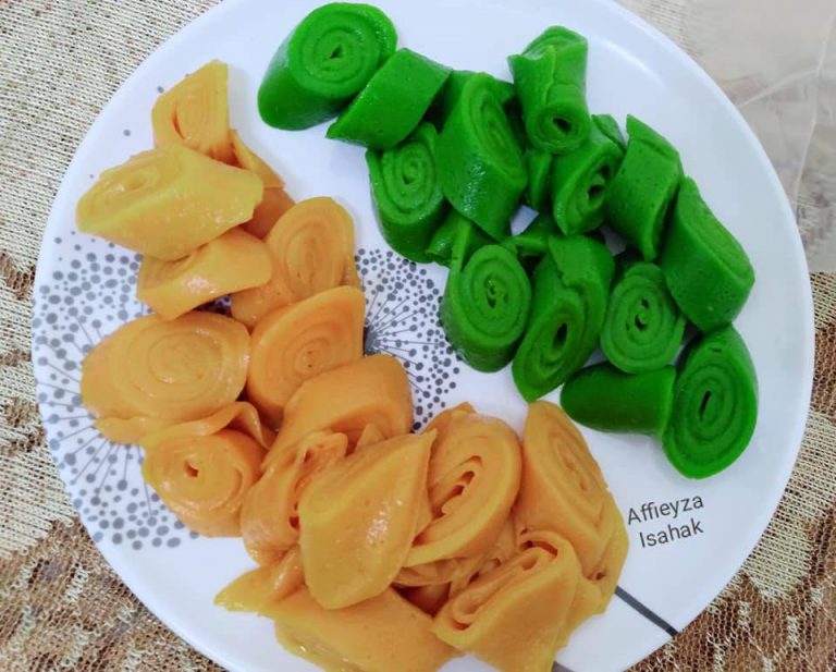 Kuih Angku Tanpa Acuan. Sedap & Mudah Disediakan.