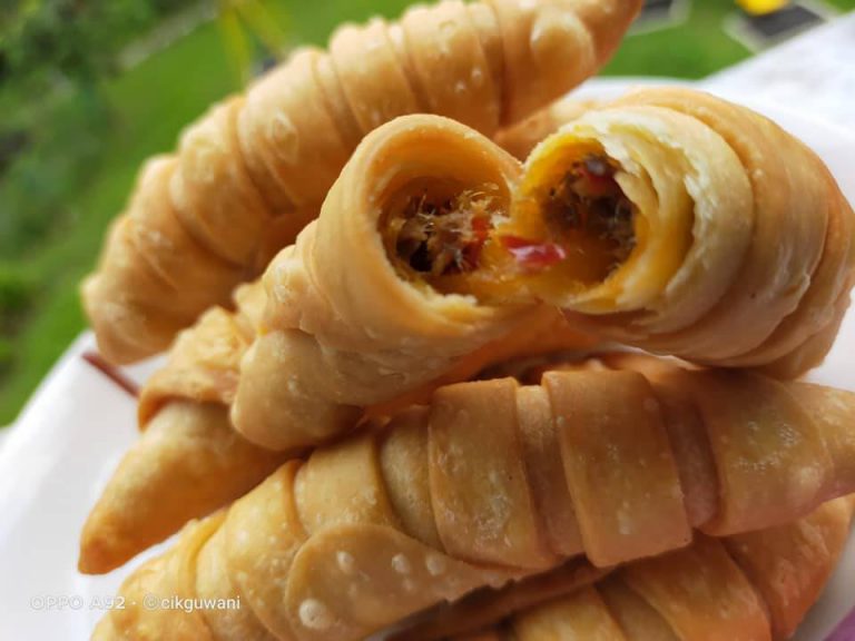 Sardin Roll Bentuk Comel, Pasti Anak-Anak Suka Makan