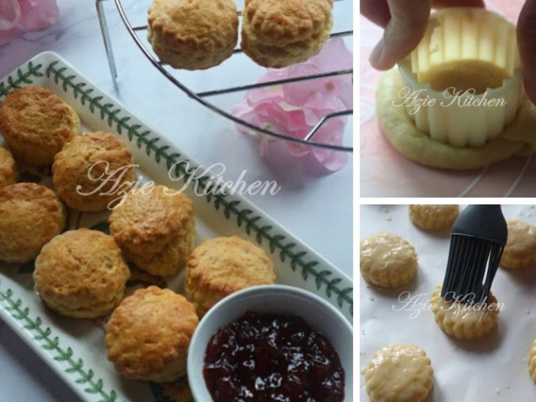 Resipi Biskut Semperit Susu Paling Mudah. Hanya Guna 4 Bahan.
