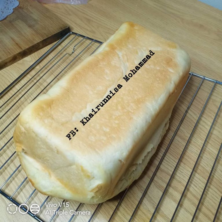 Buat Sendiri Roti Di Rumah, Lembut & Gebu Macam Roti Bakeri