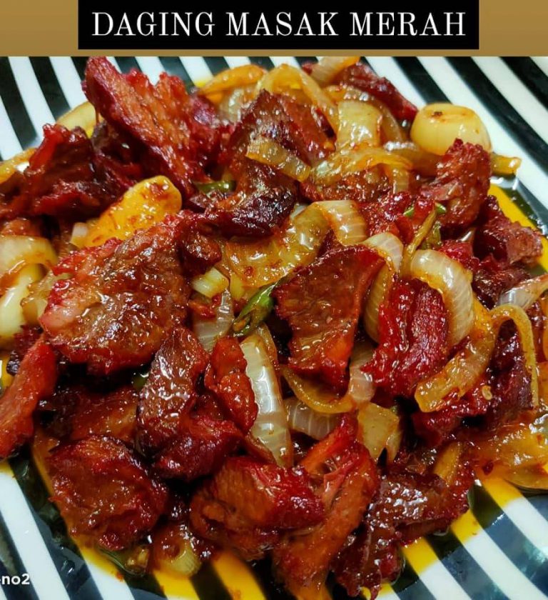 Resipi Daging Masak Merah, Ini Rahsia Masak Sedap Macam Dekat Kedai