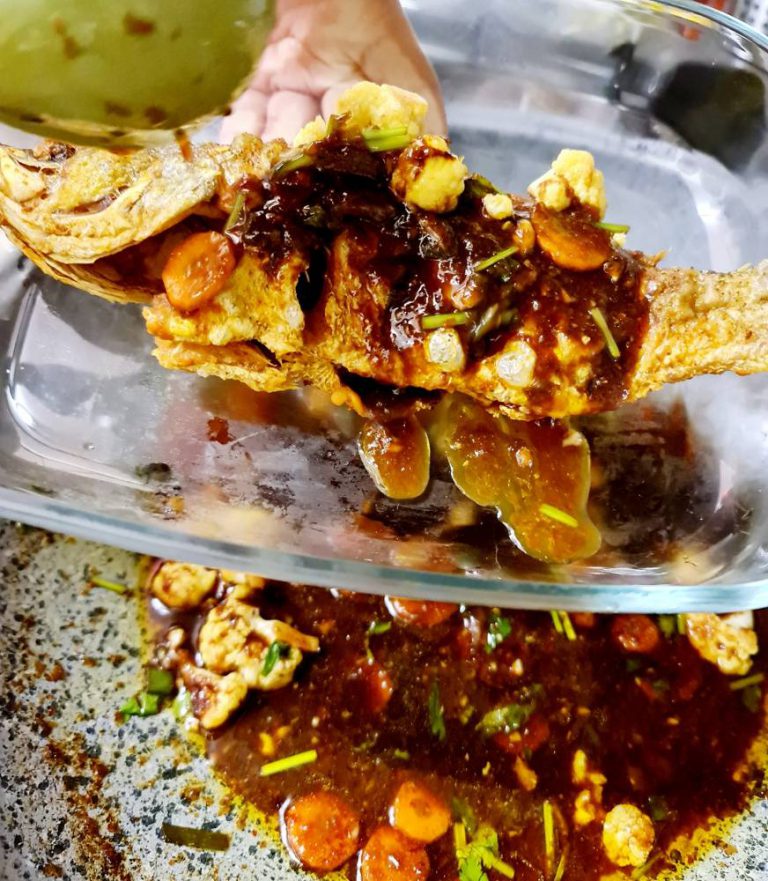 Cara-Cara Buat Ikan Tenggiri Jeruk Yang Sedap, Mudah & Beraroma.