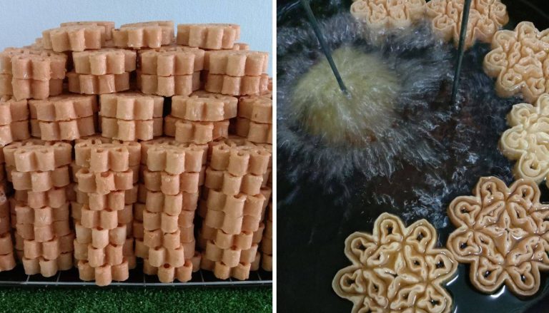 Resipi Kuih Loyang @ Kuih Ros Rangup, Memang Terbaik!