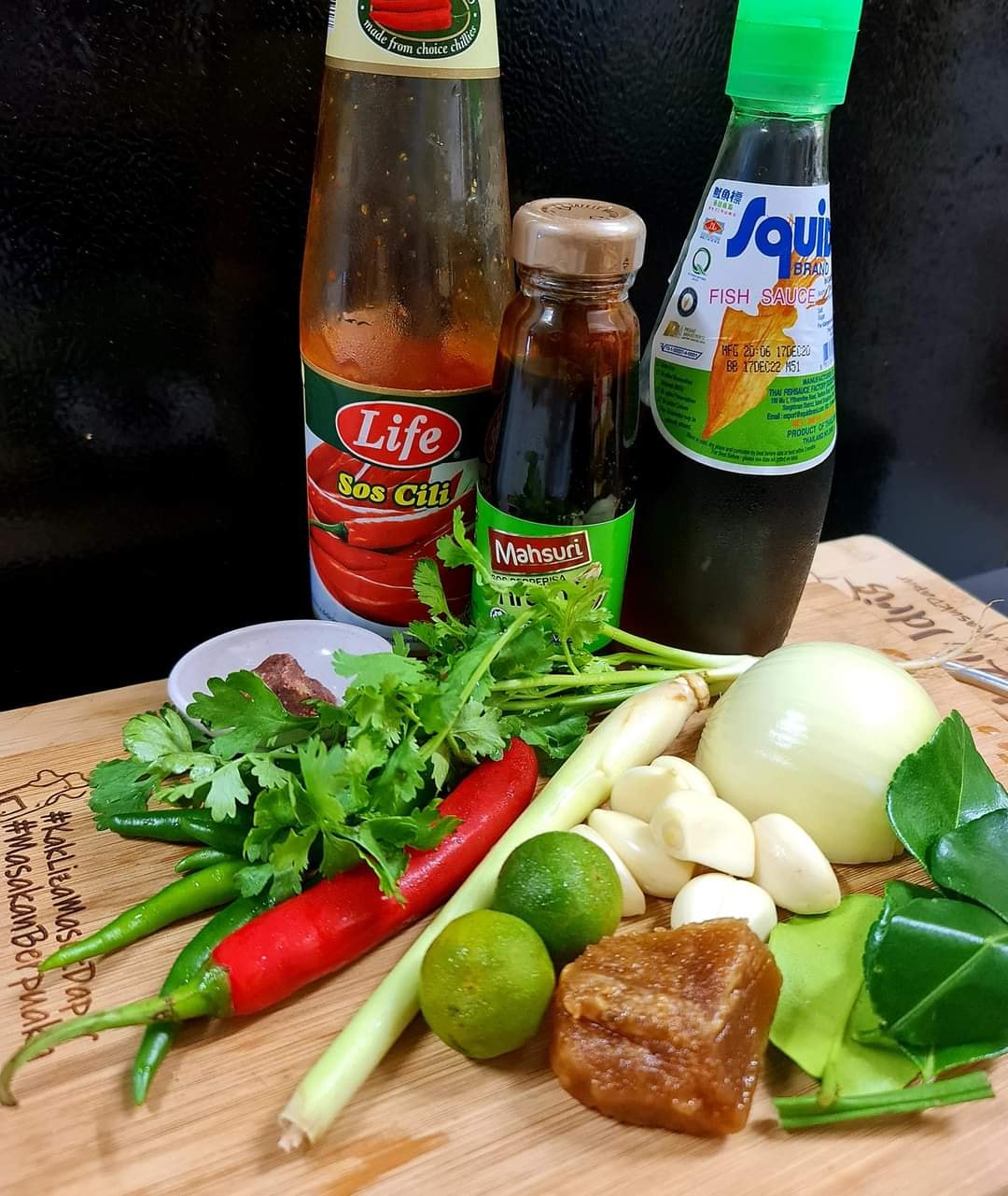Resipi Ikan Siakap Sos Thai. Mudah & Sangat Sedap
