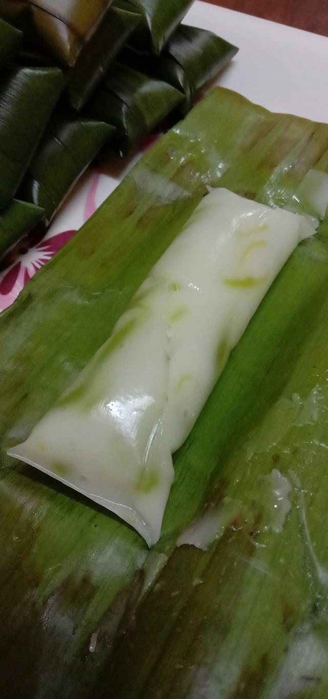 Resipi Lepat Cendol Tak Perlu Kukus. Sangat Mudah & Sedap