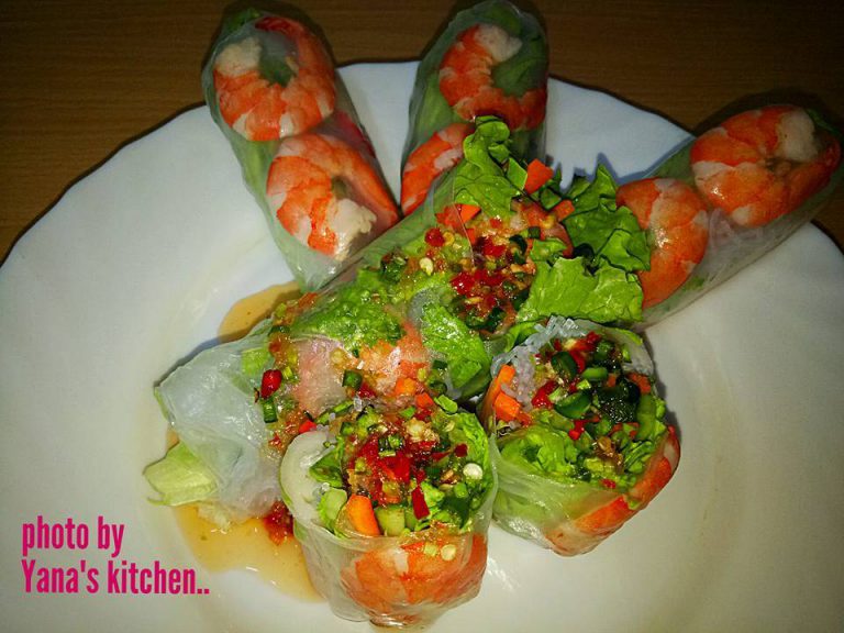 Resipi Vietnamese Spring Roll Sedap & Tak Guna Banyak Bahan