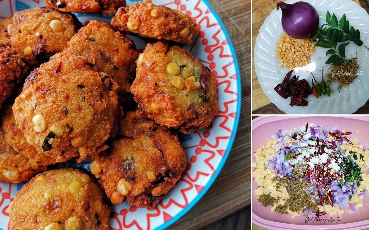 Garing Di Luar, Lembut Di Dalam. Resipi Kuih Wade Sedap Untuk Minum Petang