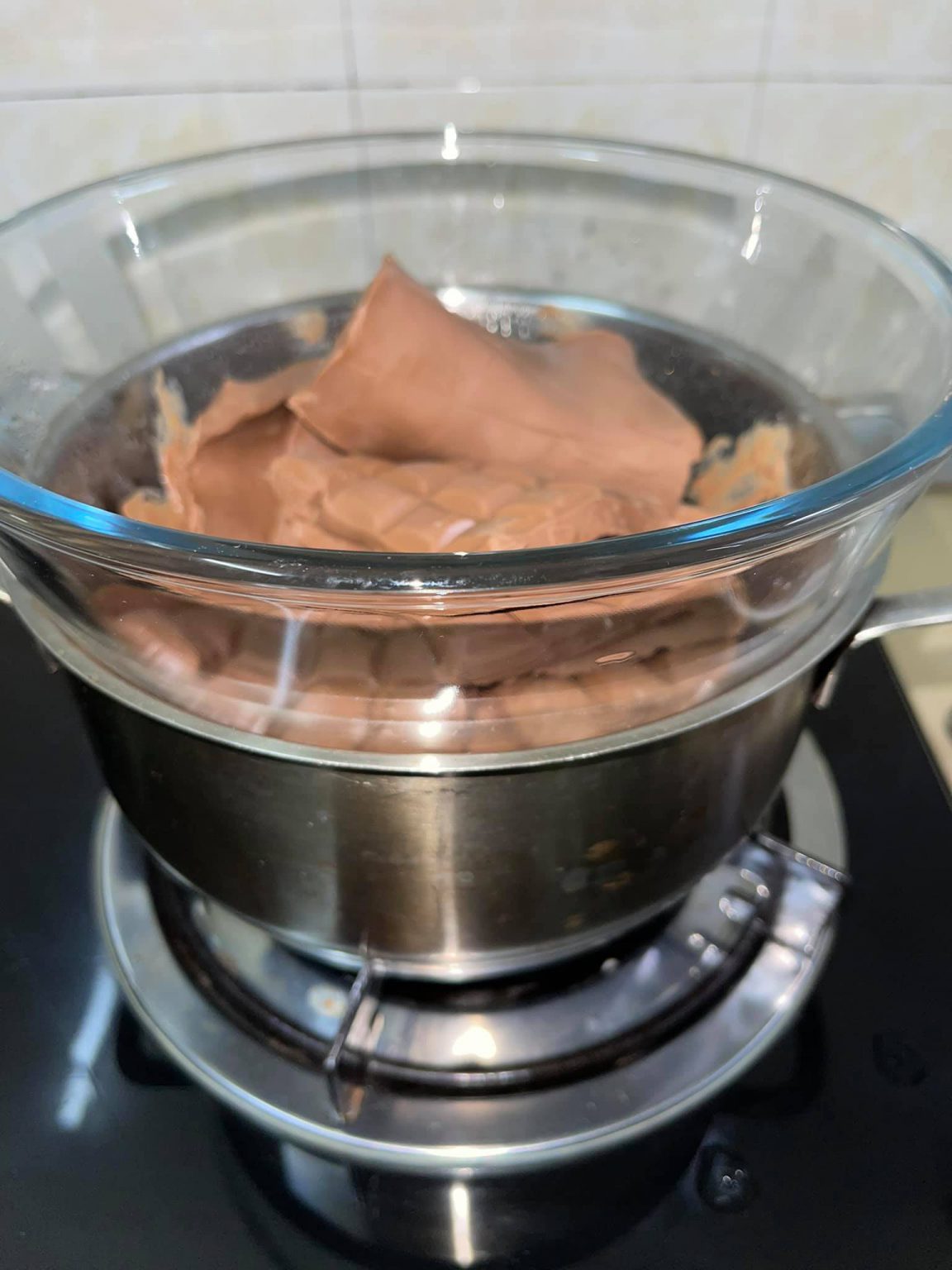 Resipi Cha Bang Ang. Dessert Thai Viral Yang Sangat Sedap.
