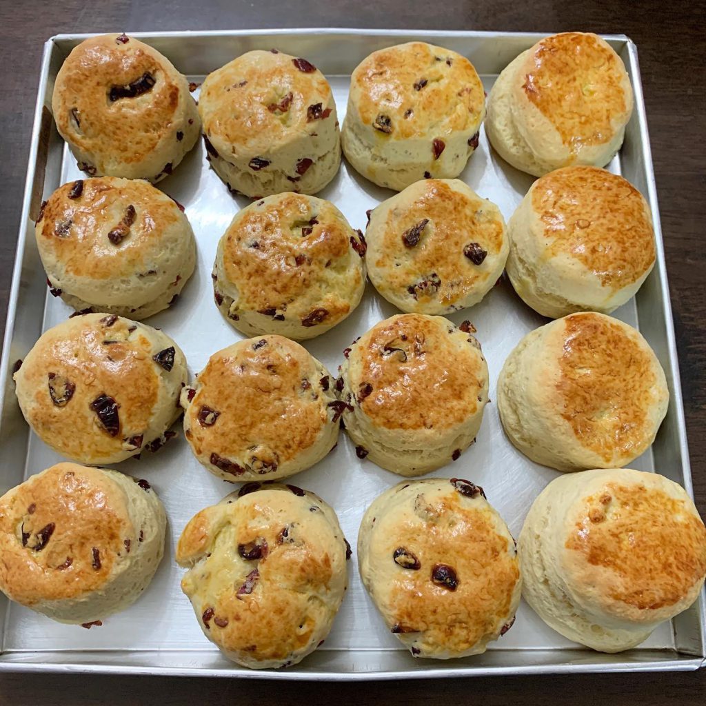 Resipi Scone Cara Mudah, Buat Banyak Boleh Simpan Dalam Freezer