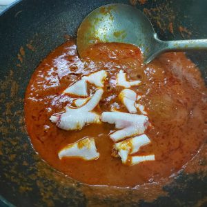 Rasa Pedas Pahit Manja Ikan Gerut Masak Lemak Cili Api Campur Peria