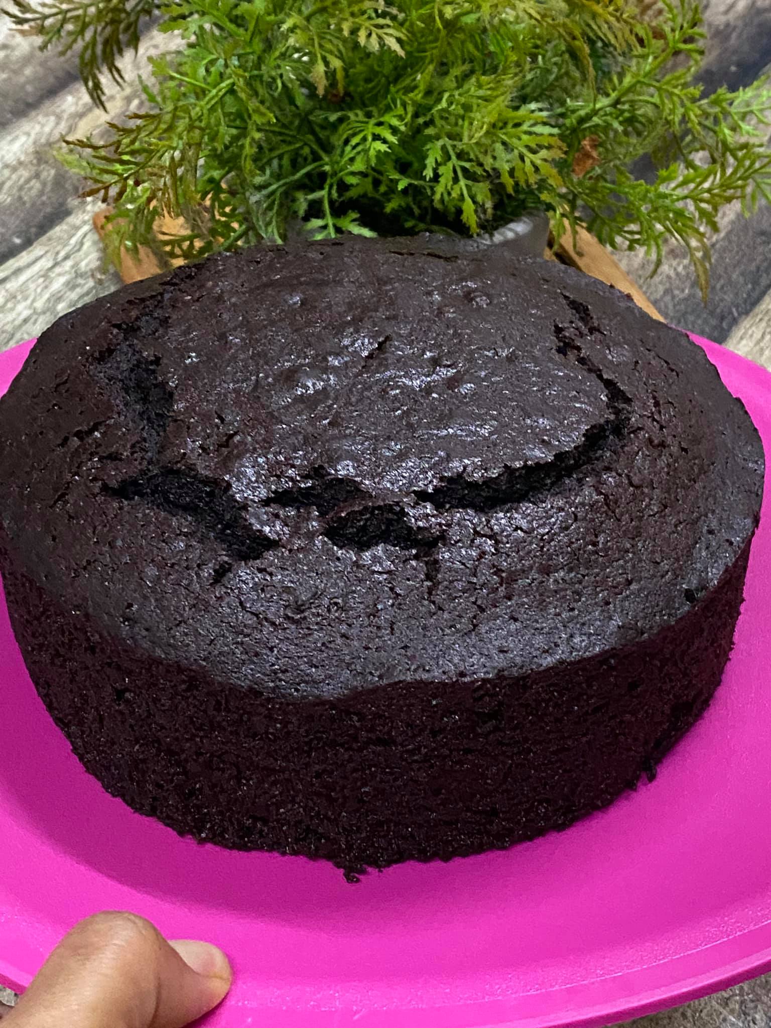Kek Coklat Mudah, Guna Senduk Saja Tapi Tetap Gebu