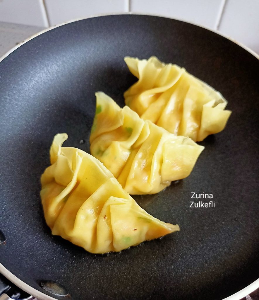 Step By Step Masak Dumpling Ayam Gerenti Jadi, Boleh Buat Stok Frozen