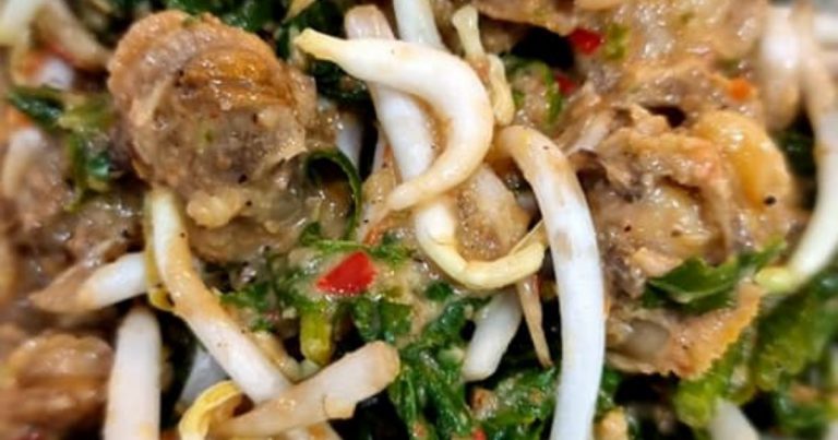 Kerabu Pucuk Paku Kerang, Ratah Aje Pun Sedap