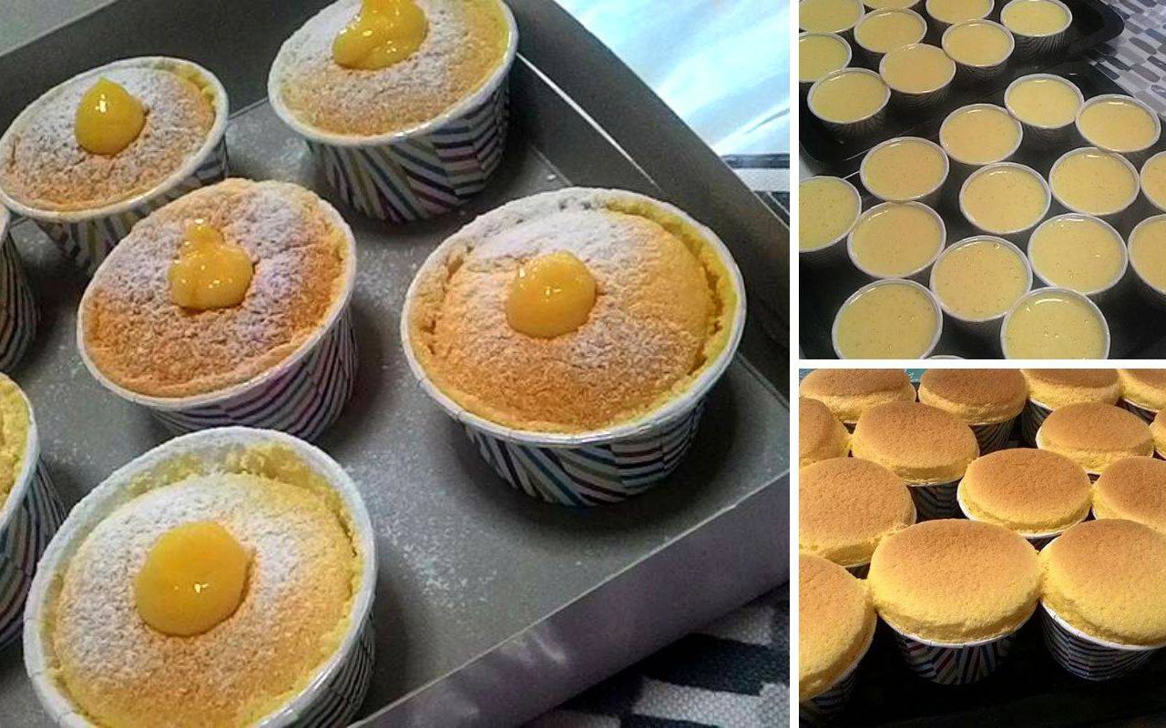 Cara Buat Kek Mini Hokkaido Super Lembut, Memang Sedap!