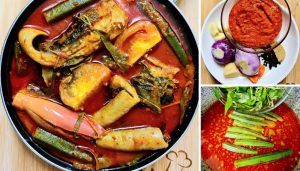Rasa Pedas Pahit Manja Ikan Gerut Masak Lemak Cili Api Campur Peria