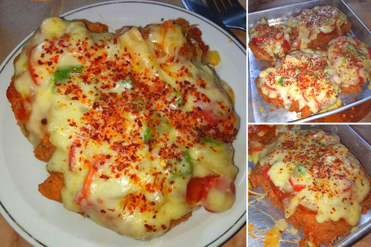 Resipi Chizza Ayam Homemade Sedap Untuk Makan Malam