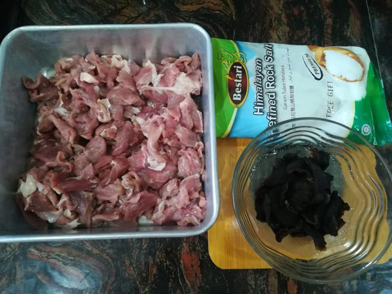 Cara Buat Daging Goreng Basah Berlengas Yang Sedap