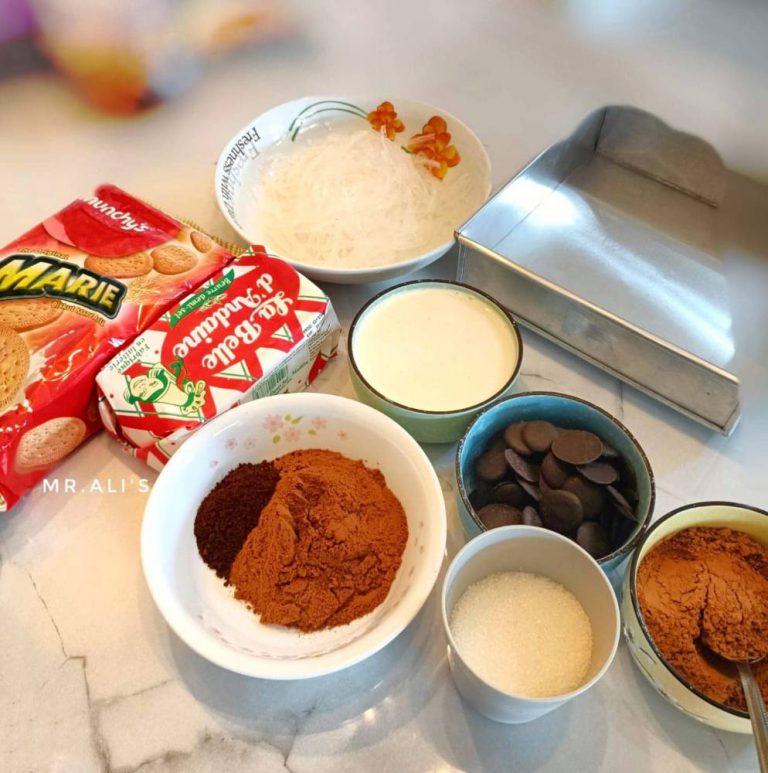 Resipi Cha Bang Ang. Dessert Thai Viral Yang Sangat Sedap.