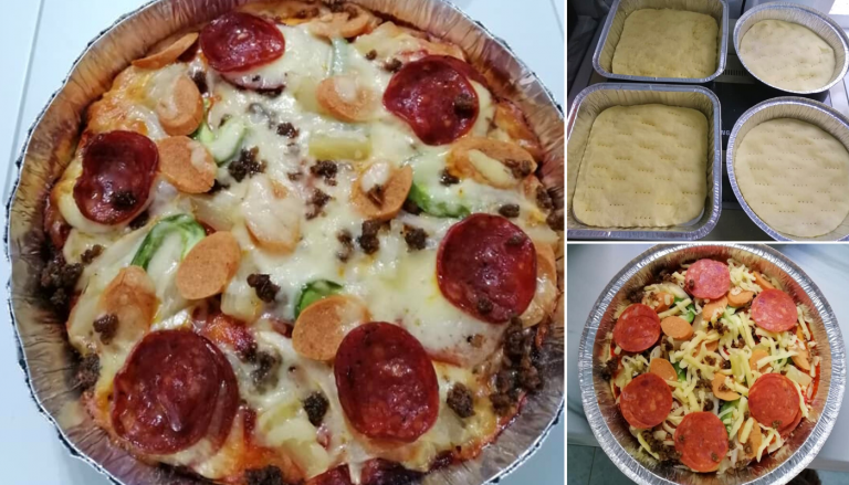 Resipi Pizza Homemade Lembut & Sedap. Memang Best Bila Buat Sendiri