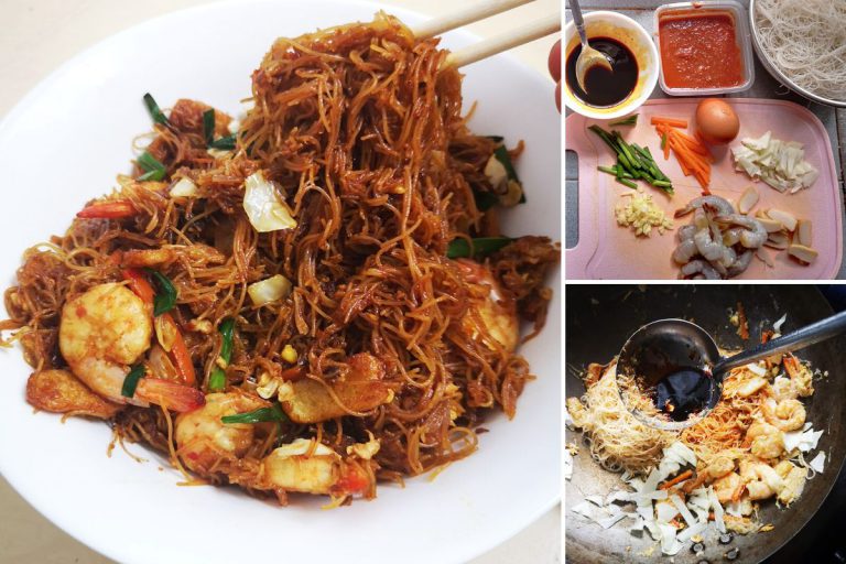 Menu Simple Kalau Dah Jemu Merendang, Try Hidang Mi Sanggul Goreng Ni.