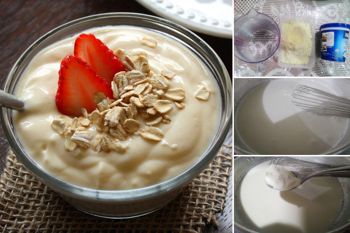 Cara Buat Yogurt Secara Homemade. Mudah Je Bahan-Bahannya