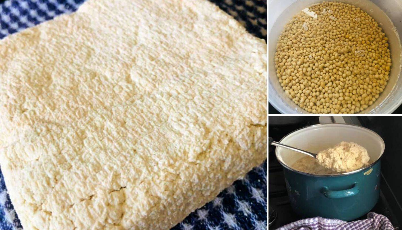 Resipi Tauhu Homemade Mudah. Sekali Buat Dapat Banyak Keping